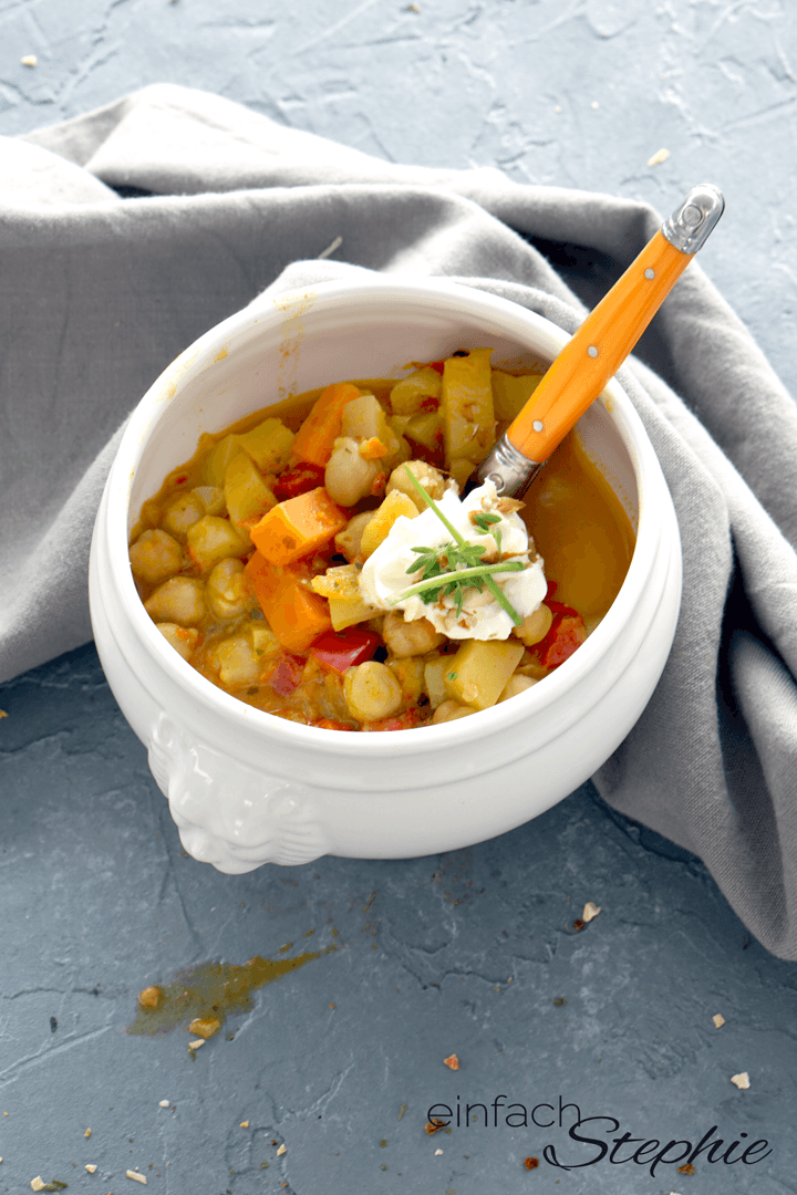 Kichererbsen Mit Kartoffeln